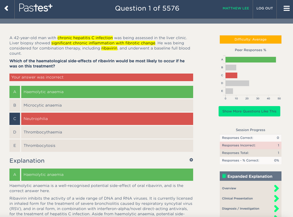 How I ranked top 10% in MRCP Part 1: Study Methods and Resources